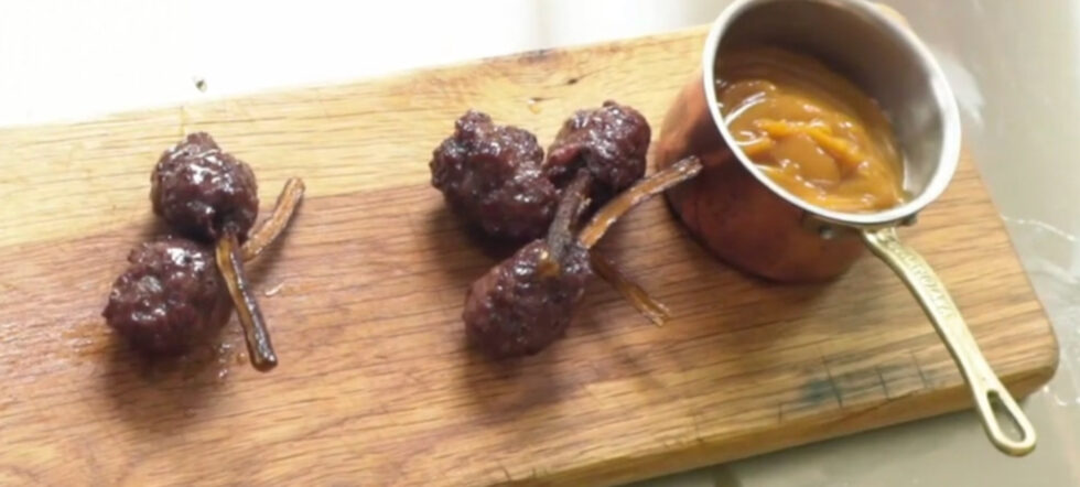 Muntjac Venison Lollipops | Mike Robinson Chef