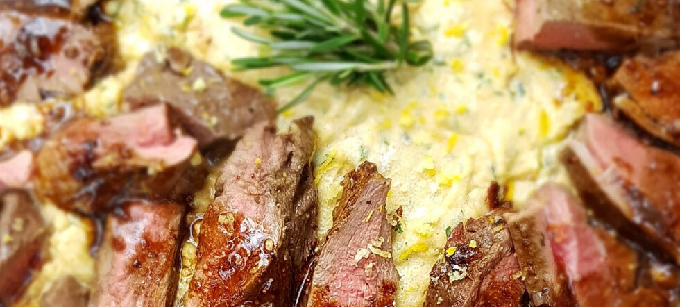 Muntjac Venison with Parmesan Polenta | Farming the Wild