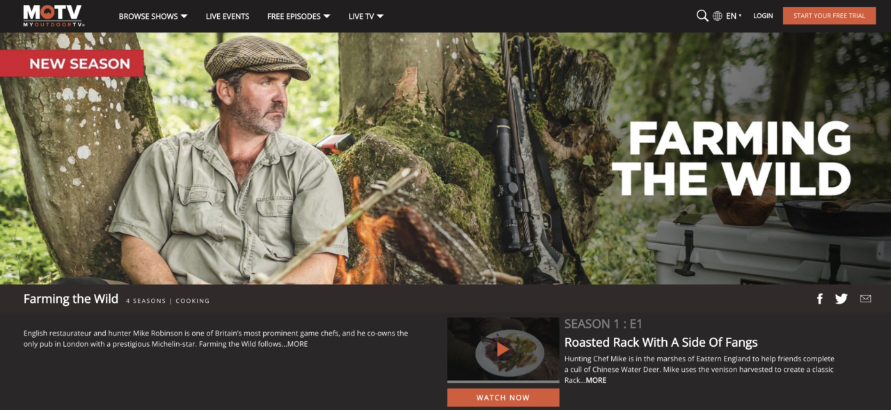 Watch Now | Mike Robinson Chef