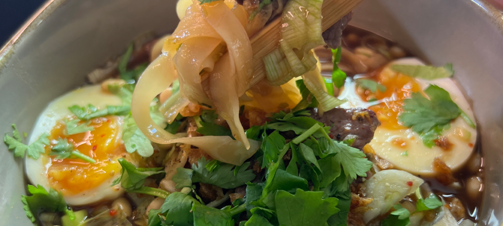 Mike’s Roe Deer Ramen | Mike Robinson Chef